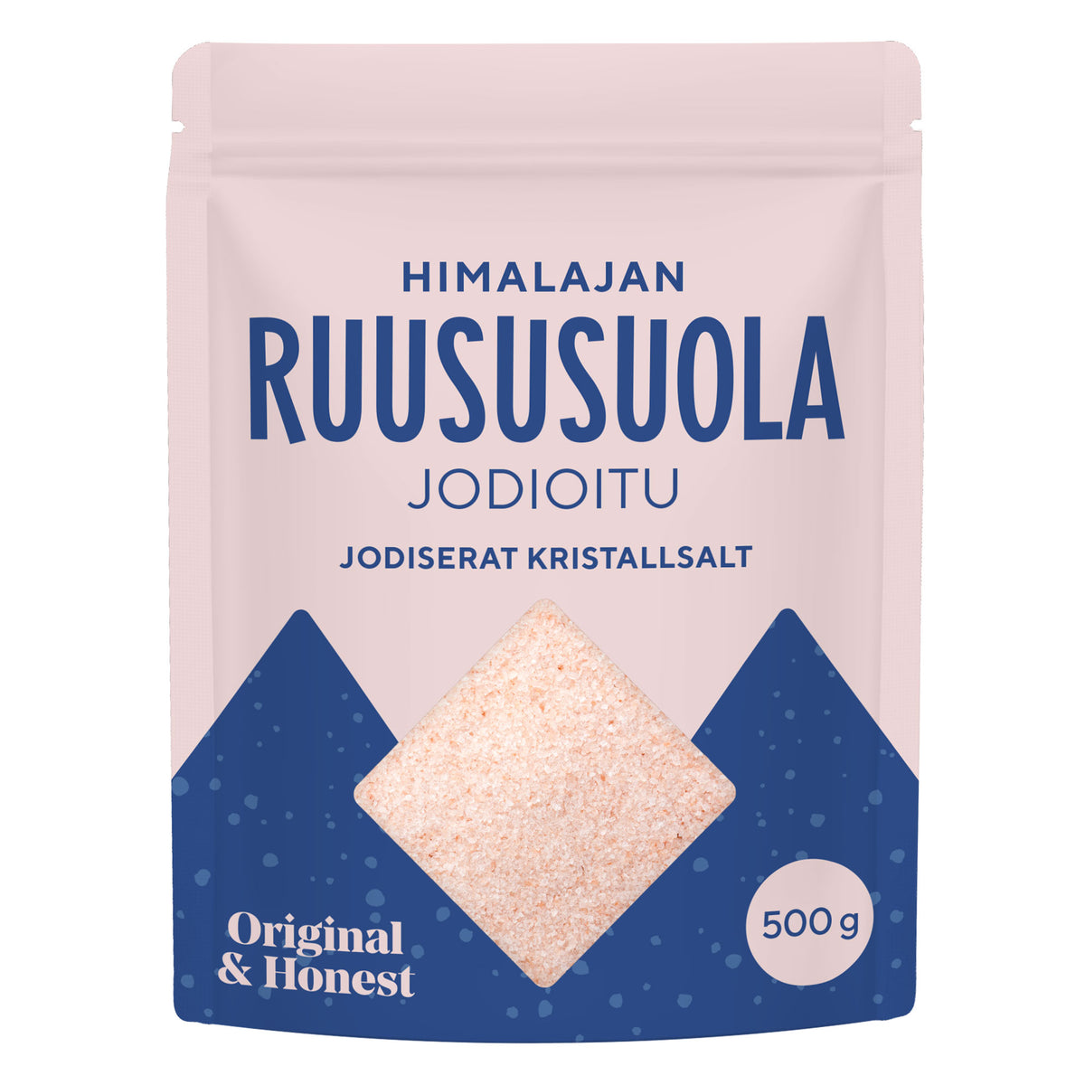 Joderat salt från Himalaya, 500 gJ – Happy Food Store