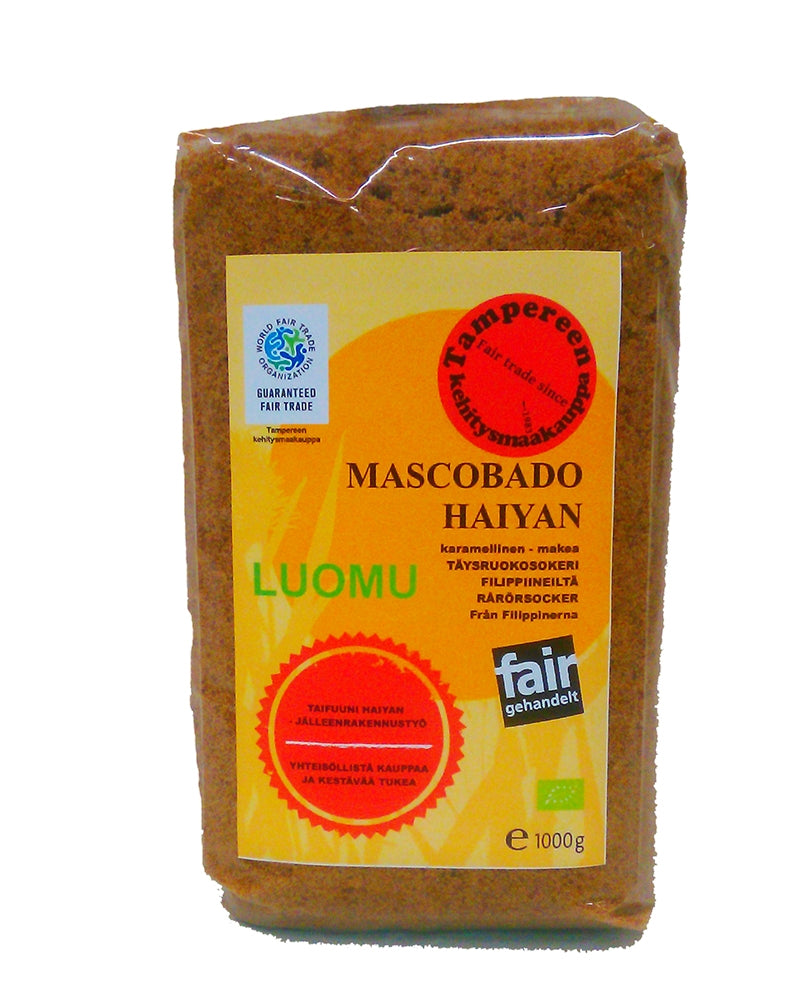 Mascobado-fullrörsocker, 1 kg – Happy Food Store