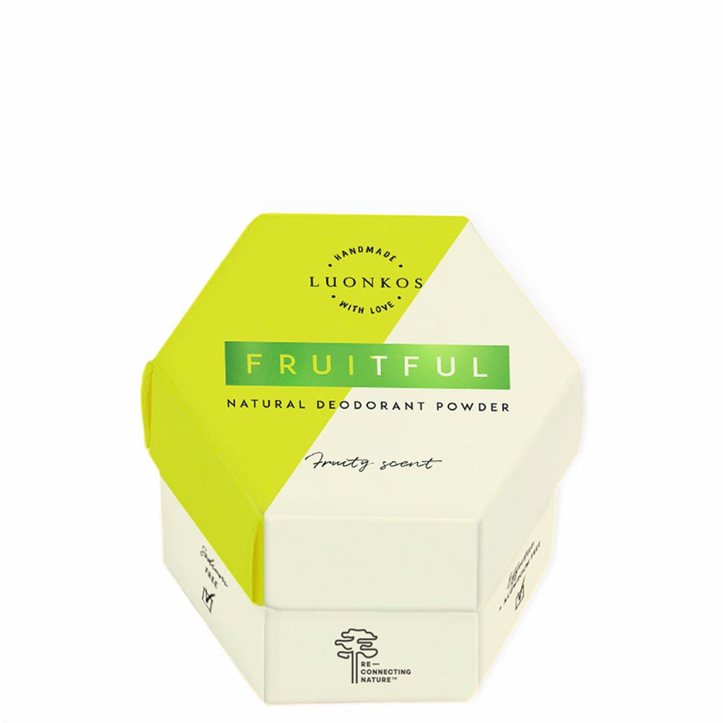 Luonkos Natural Deodorant Powder Fruitful 50 g – Happy Food Store